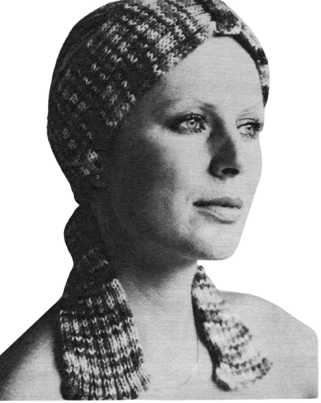 1970s Ladies' Turban Knitting Pattern (PDF Download) - Etsy