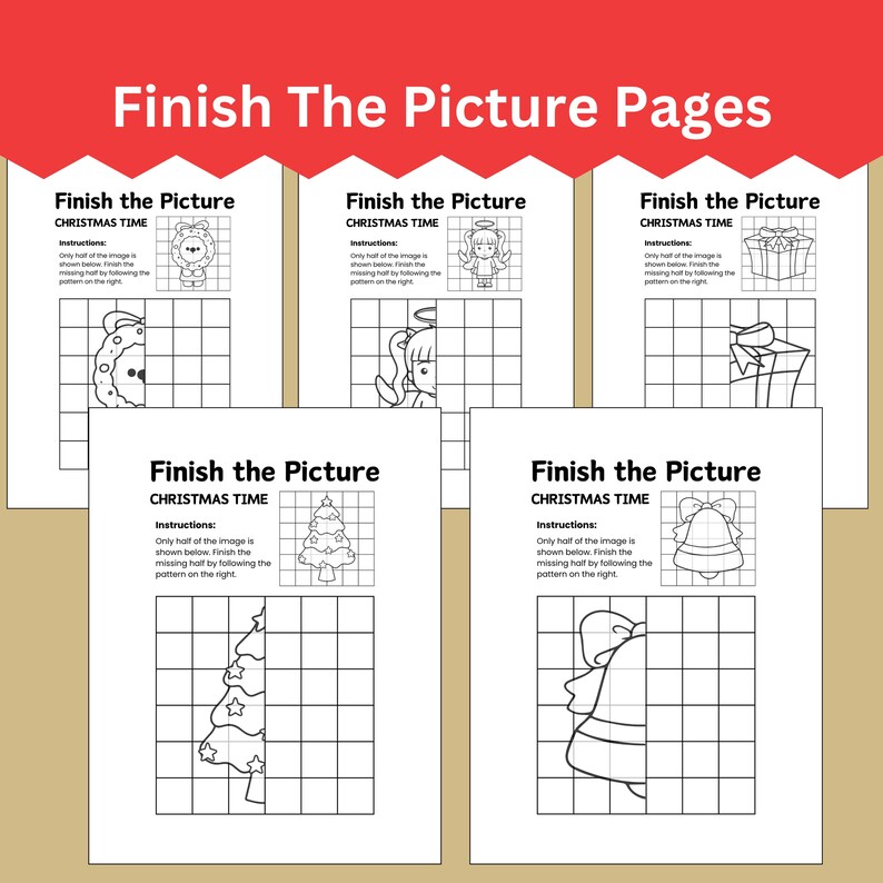 Christmas Activities for Kids Winter Activities Santa Coloring Pages ...