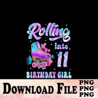 Rollin Into 8 Skate Png - Etsy