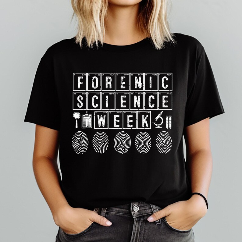 Forensic Science Week PNG Bundle, Crime Scene Forensic Teacher ...