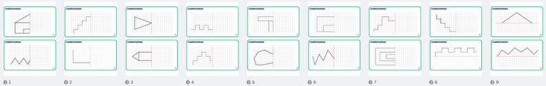 Axial Symmetry Worksheets - Complete the Symmetrical Shape on a Grid ...