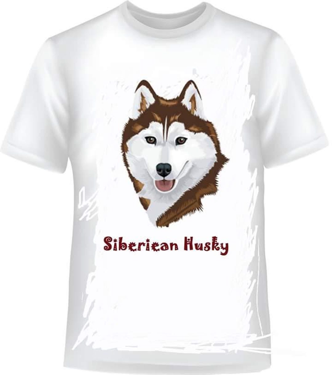 Minimal Siberian Husky Logo PNG | Cute Dog Line Art | Digital Download ...