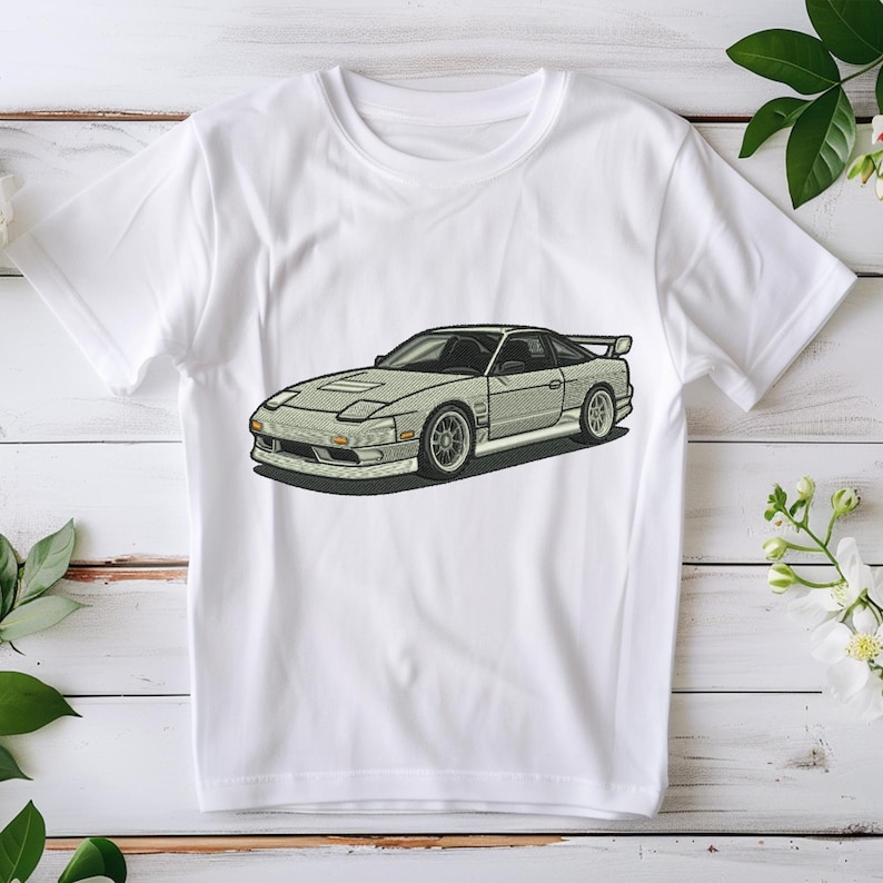 Car Embroidery Design, Classic Car Embroidery, Japanese Car Embroidery ...