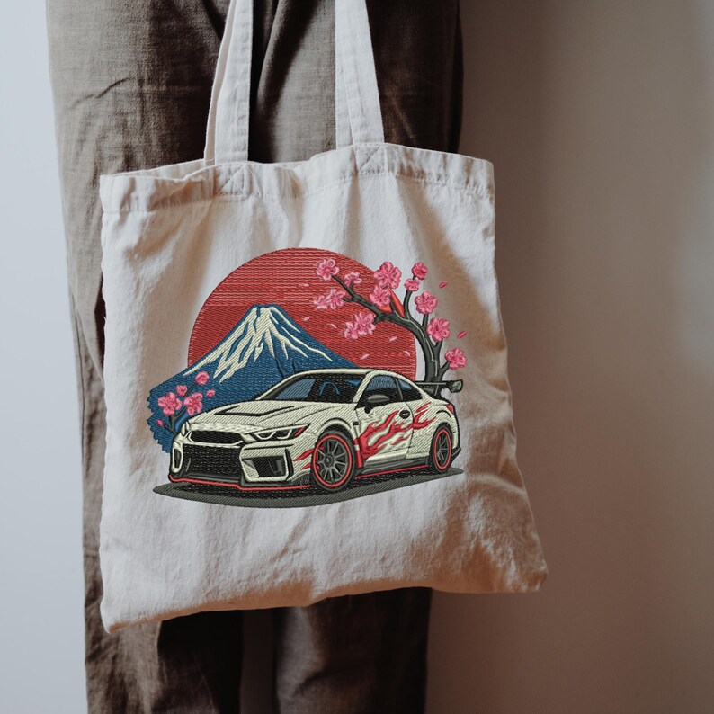Car Embroidery Design, Classic Car Embroidery, Japanese Car Embroidery ...