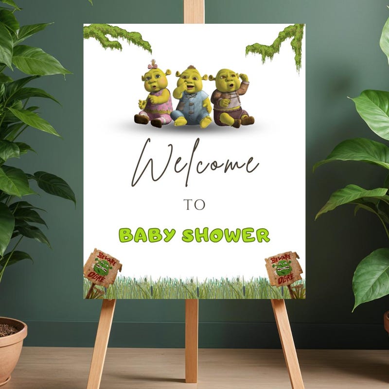 Shrek Sign - Etsy