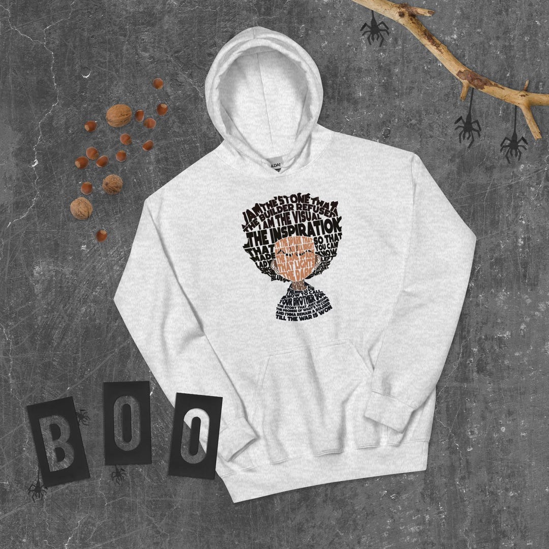 Boondocks Theme Song Hoodie | Official Asheru Lyrics | Premium ...