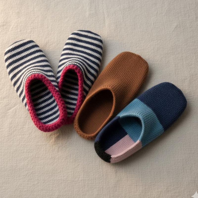 Sailor slipper knitting pattern - Etsy Nederland