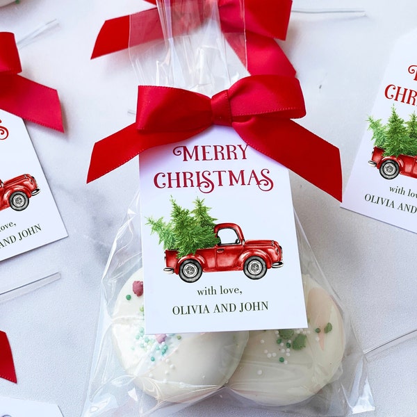 Personalized Christmas Tags - Etsy