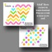 Printable Banner - Pastel Chevron and Polka Dot Bunting- Instant ...