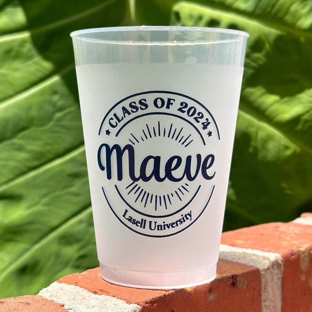 Personalized Graduation Frosted Cups 12oz Class of 2026 Graduation ...