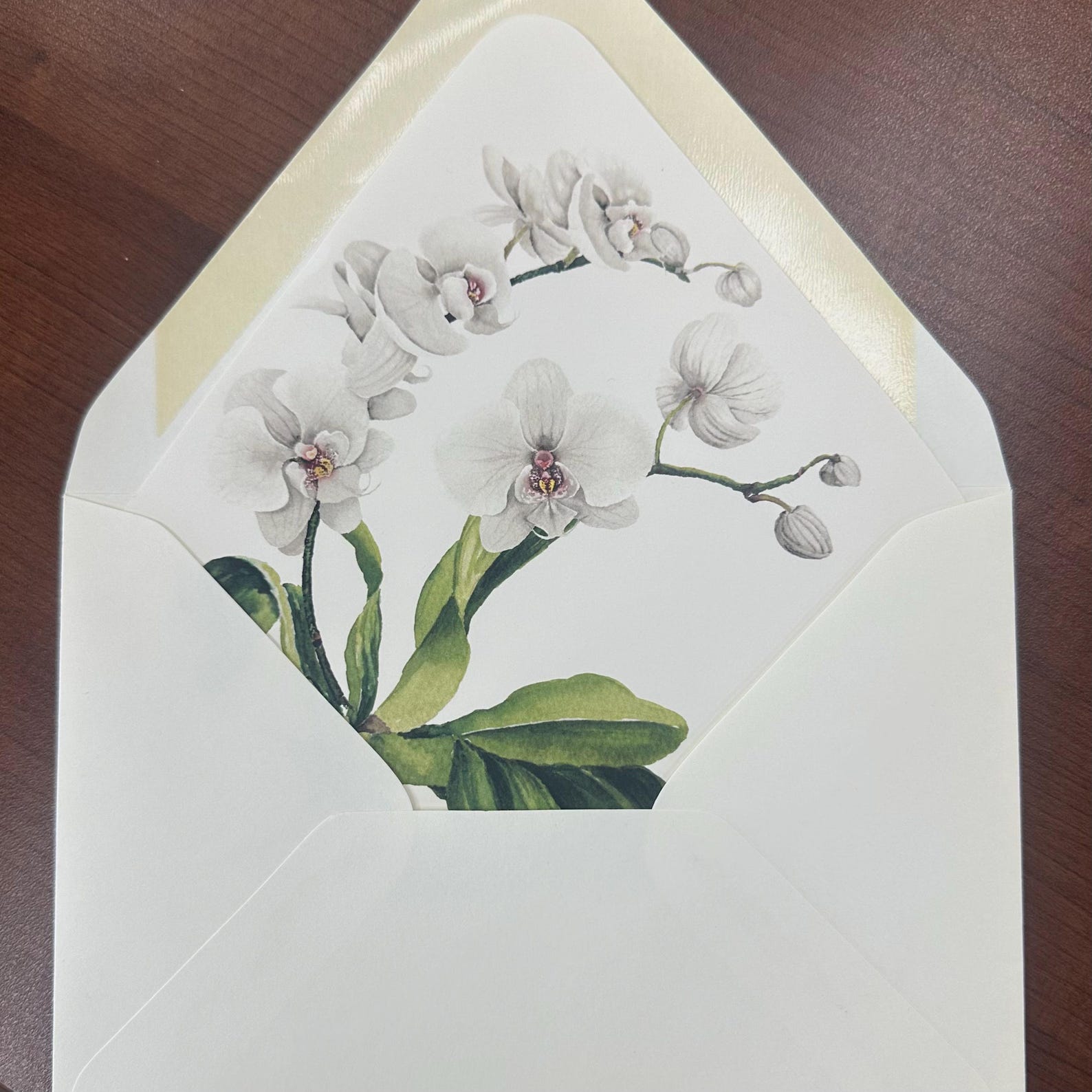 Orchid Envelope Liners Add on Bridal Shower Luncheon Wedding ...