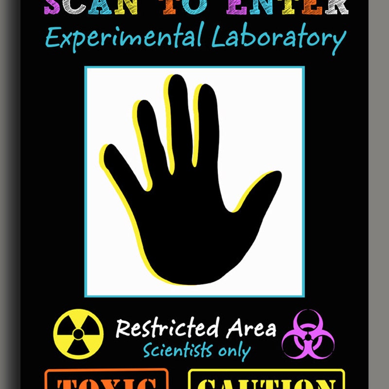 Enter Here Sign - Etsy