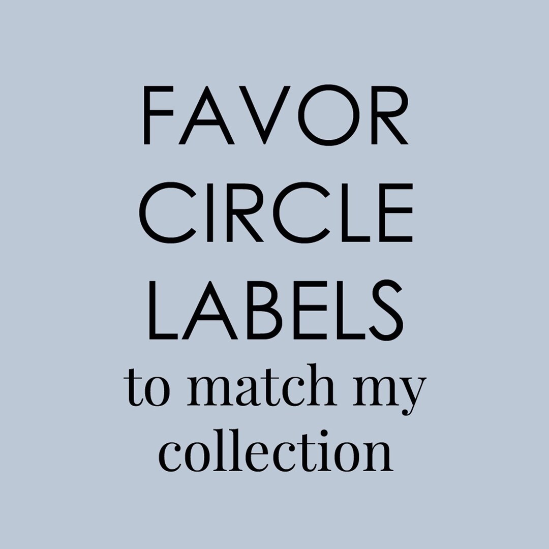 Personalized Circle Round Label Sticker Thank You Tag, Wedding Tags ...