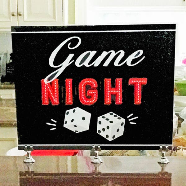 Casino Night Welcome Sign - Etsy