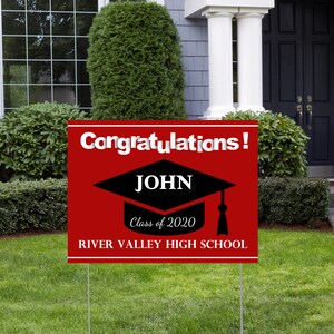 Personalized Senior Graduation Class of 2020 Yard Sign - Etsy