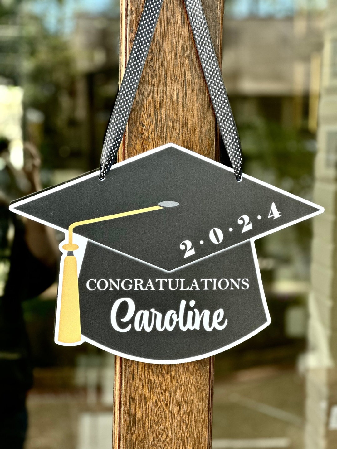 Personalized Graduation Door Sign Ready to Hang Class of 2024 ...