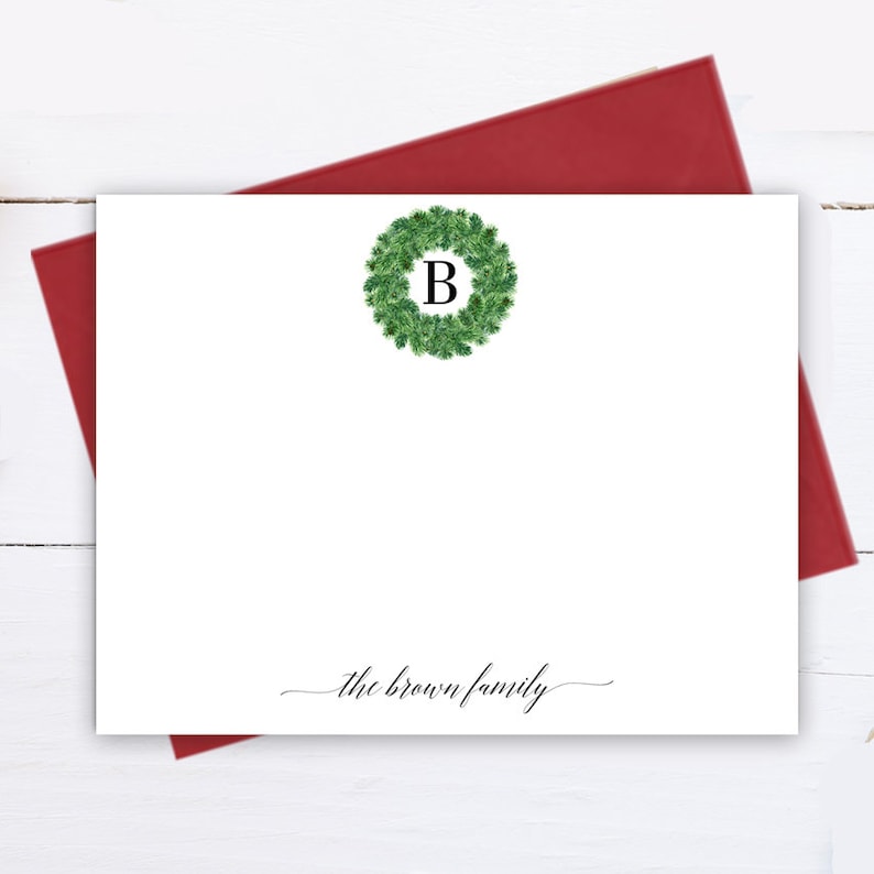Personalized Note Cards Stationery Set of 10 Flat Personalized - Etsy