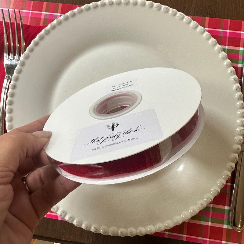 Velvet Ribbon 5/8 Inch - Etsy