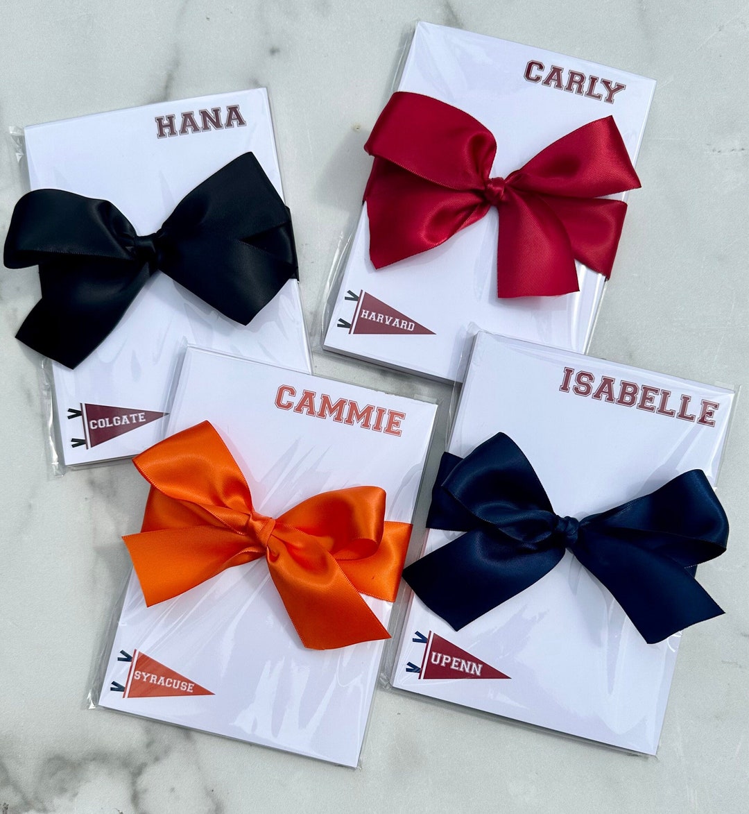 Personalized College Notepad Graduation Dorm Gift Gift for Him ...