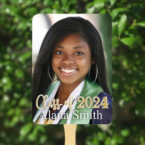 Graduation Fans Personalized College Graduation Fan Min Order 25 High ...