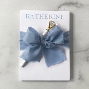 Personalized Blue Notepad Graduation Gift Bridesmaids Proposal Gift for ...