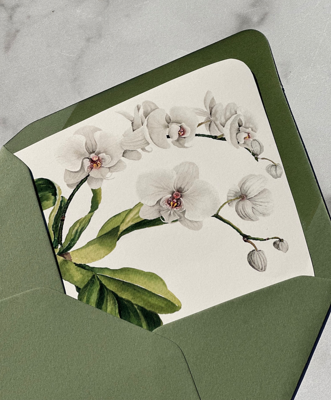 Orchid Envelope Liners Add on Bridal Shower Luncheon Wedding ...