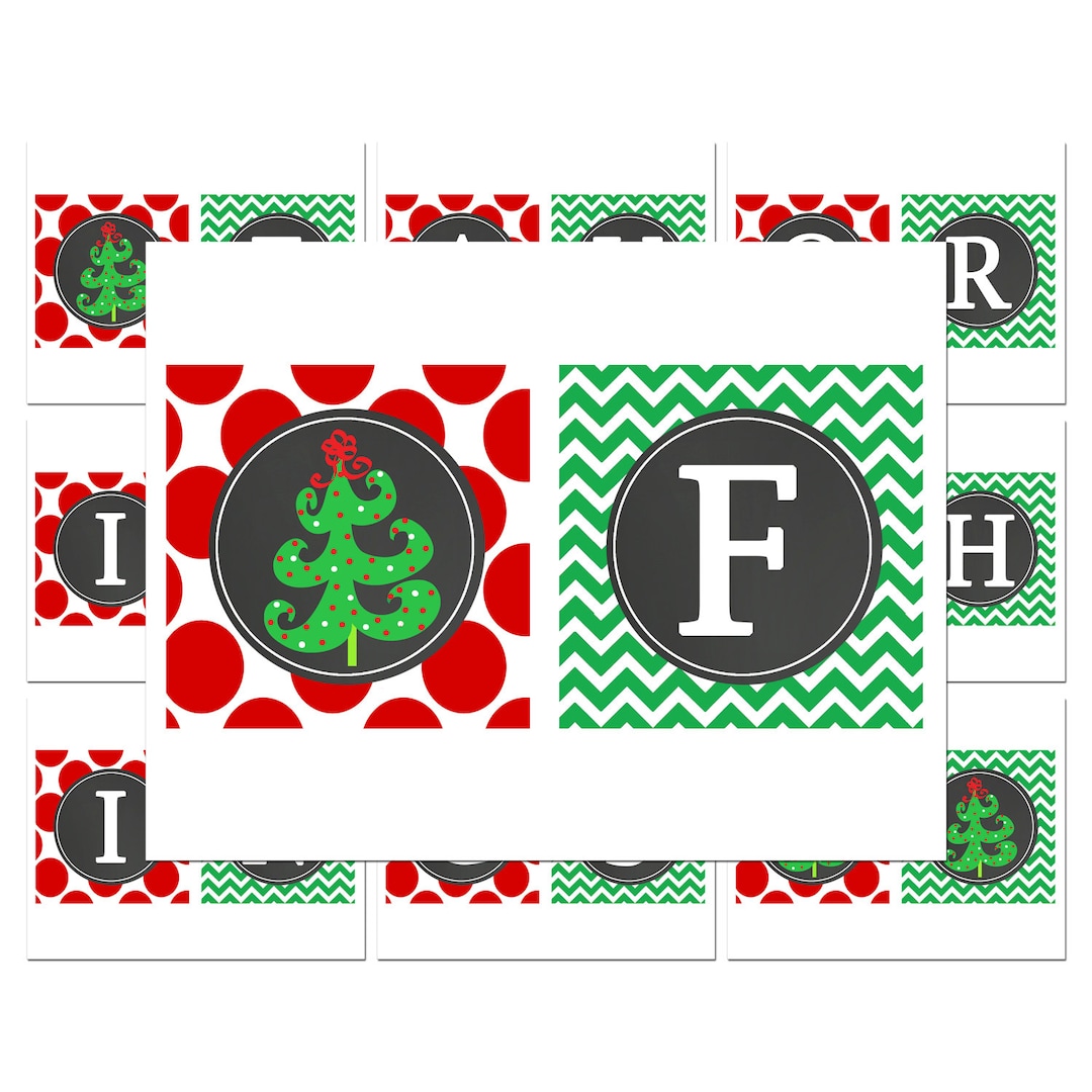 Favorite Things Banner Printable - Instant Download - Christmas ...