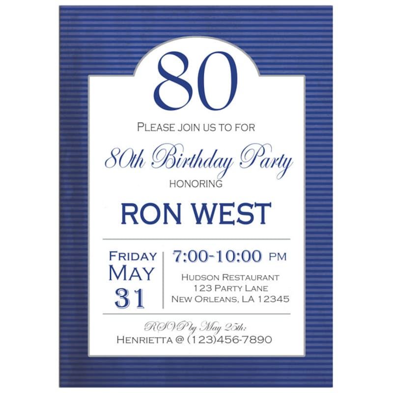 Mens Birthday Invitations - Etsy