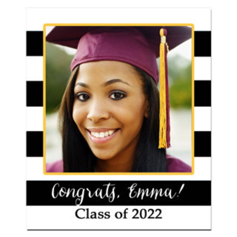 Personalized Graduation Photo Tags Treat Tags Favor Tags - Etsy