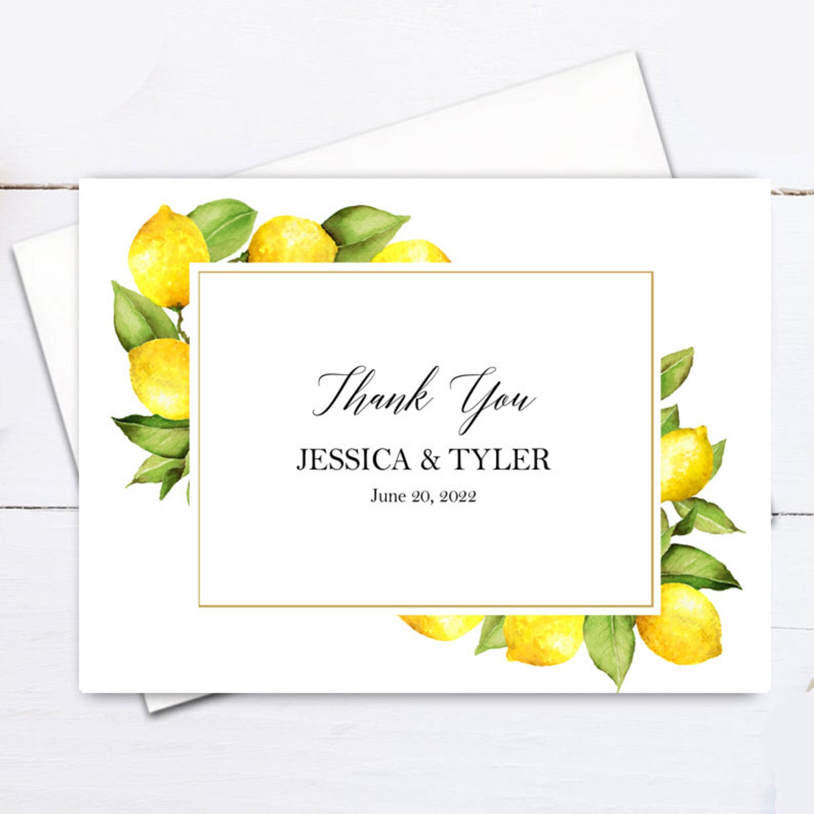 Lemon Wedding Invitations Wedding Invitation Suite Engagement - Etsy