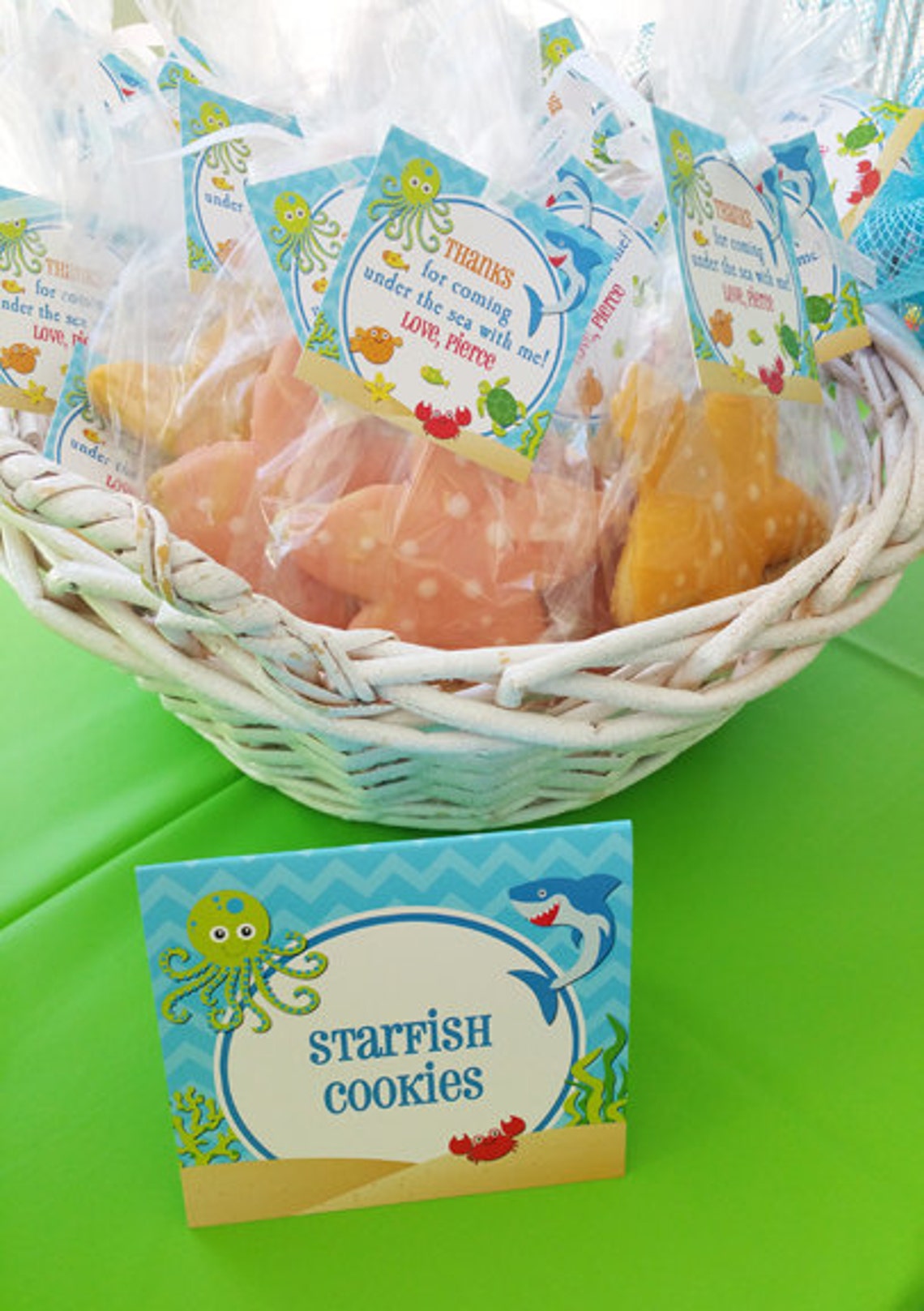 EDITABLE Under the Sea Tent Style Buffet Labels Printable - Etsy