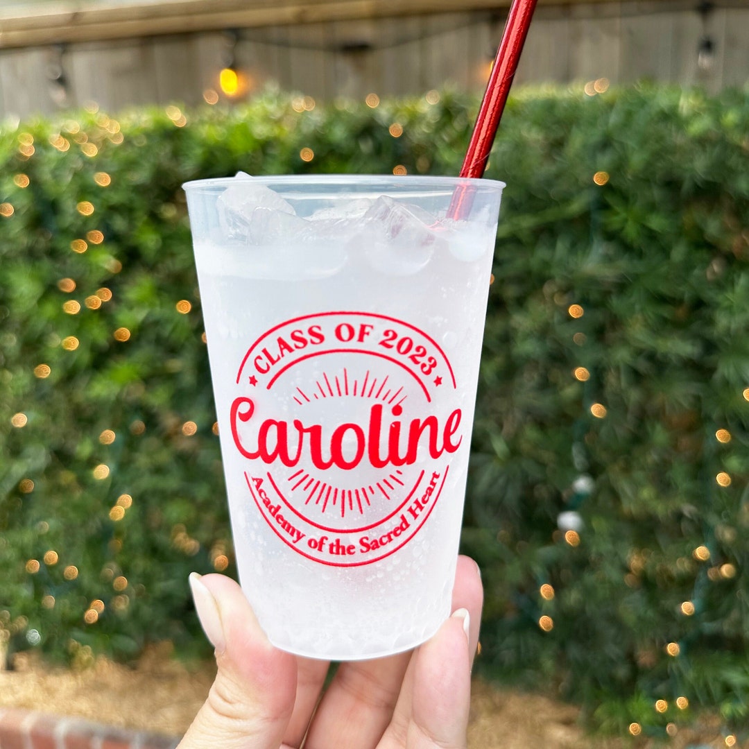 Personalized Graduation Frosted Cups 12oz Class of 2023 - Etsy