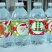 Christmas Water Bottle Wraps Printable Magic of Christmas | Etsy