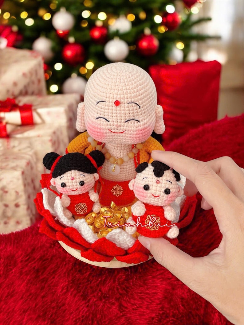 Laughing Buddha Amigurumi Crochet Pattern - Etsy