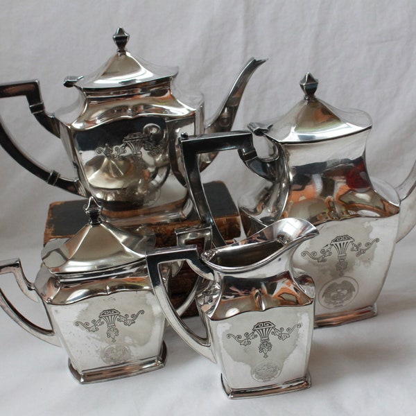 Silver Tea Set - Etsy