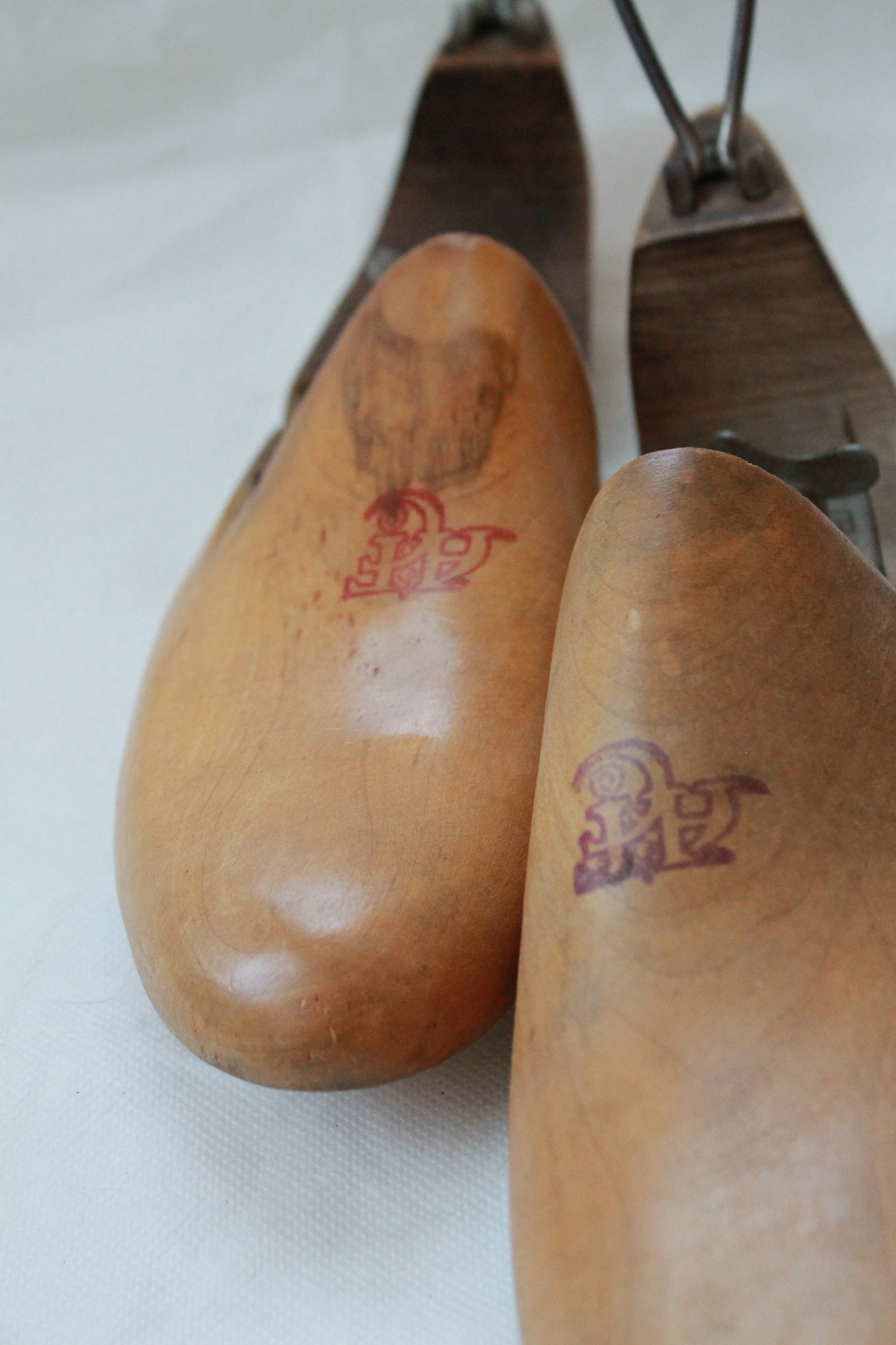 Adjustable Men's Wood Shoe Form, Rustic Bohemian Farmhouse Decor, 1950 ...