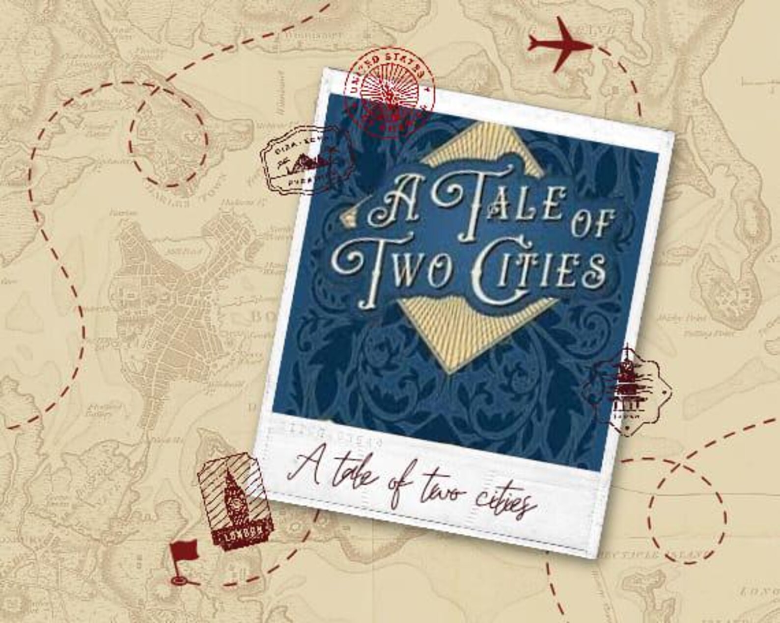 A Tale of Two Cities by Charles Dickens | Digital Classic Book - Etsy