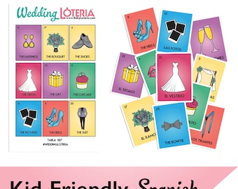 Baby Loteria - Spanish Kid Friendly (30 Calling Cards + 25 Tablas) - Etsy