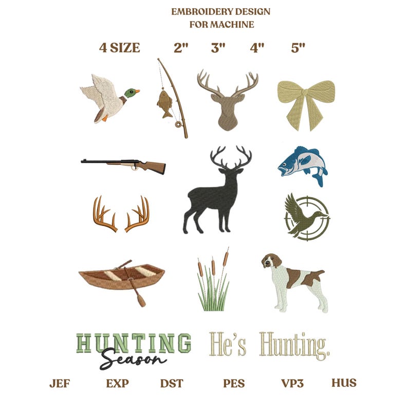 Mini Hunting Pes - Etsy