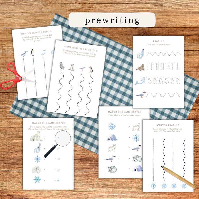 Polar Animals Unit Study, Arctic Nature Study, Printable Preschool ...