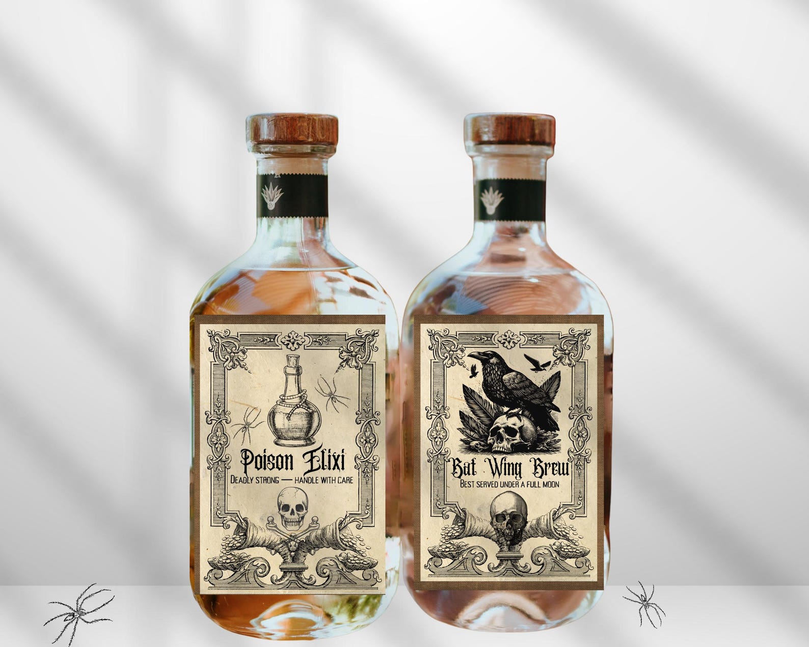 12 Printable Vintage Apothecary Potion Labels | Witch Potion Bottle ...