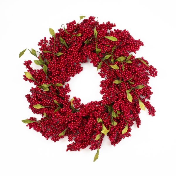 Red Berry Wreath - Etsy