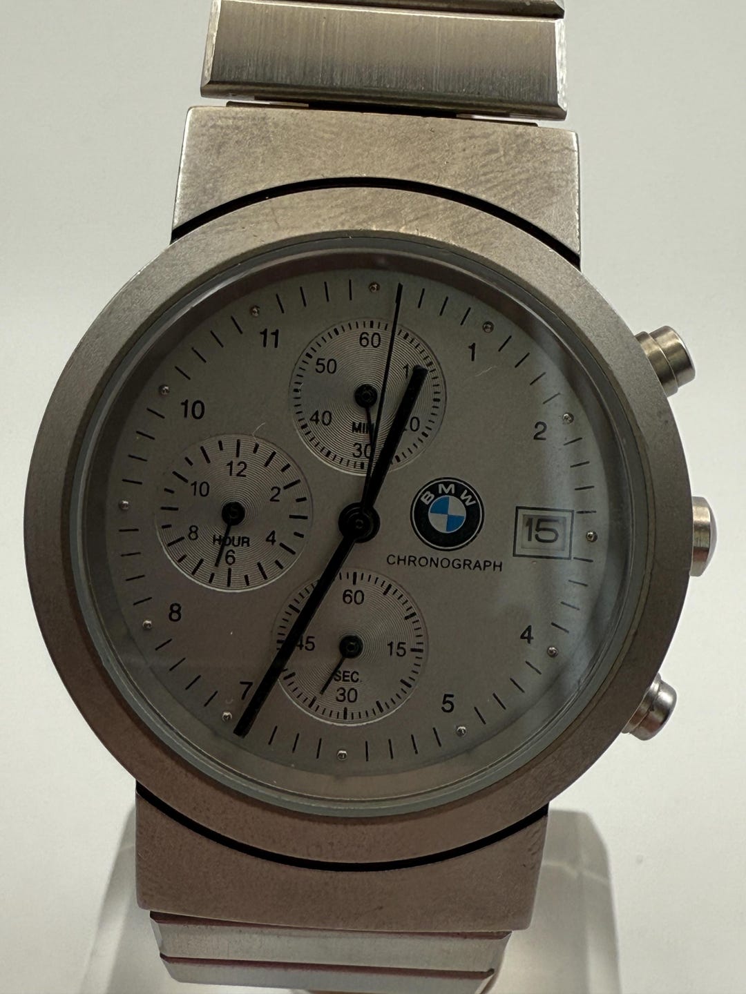 1990s BMW Classic Sport Chronograph – Miyota 0S60, Nivada Bracelet - Etsy