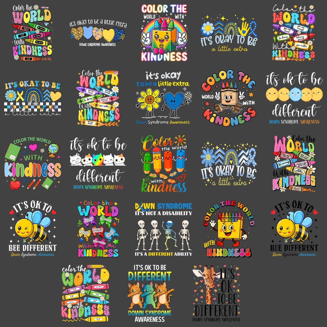Color the World With Kindness PNG - Teacher Funny Back to School ...