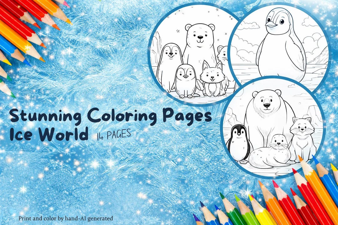 Winter Animals Coloring Pages | Snowy Forest Animal Activities | Kids ...
