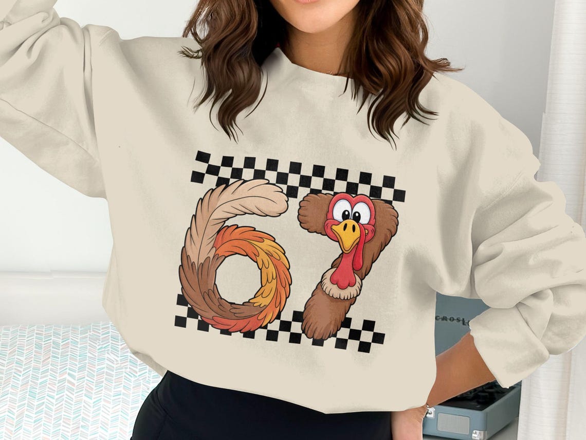 Cartoon Turkey Number 67, Thanksgiving Clipart (digital Download PNG ...