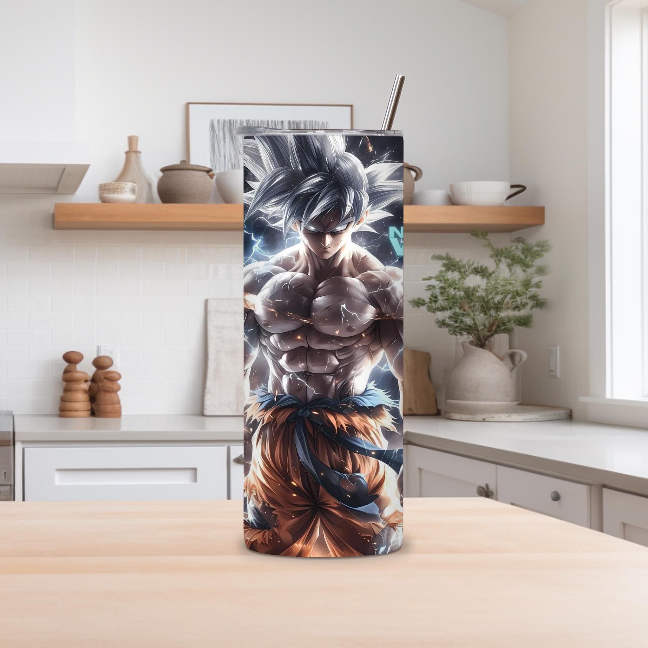 Dragon Ball Goku Tumbler Wrap 20oz Skinny Sublimation Design - Etsy
