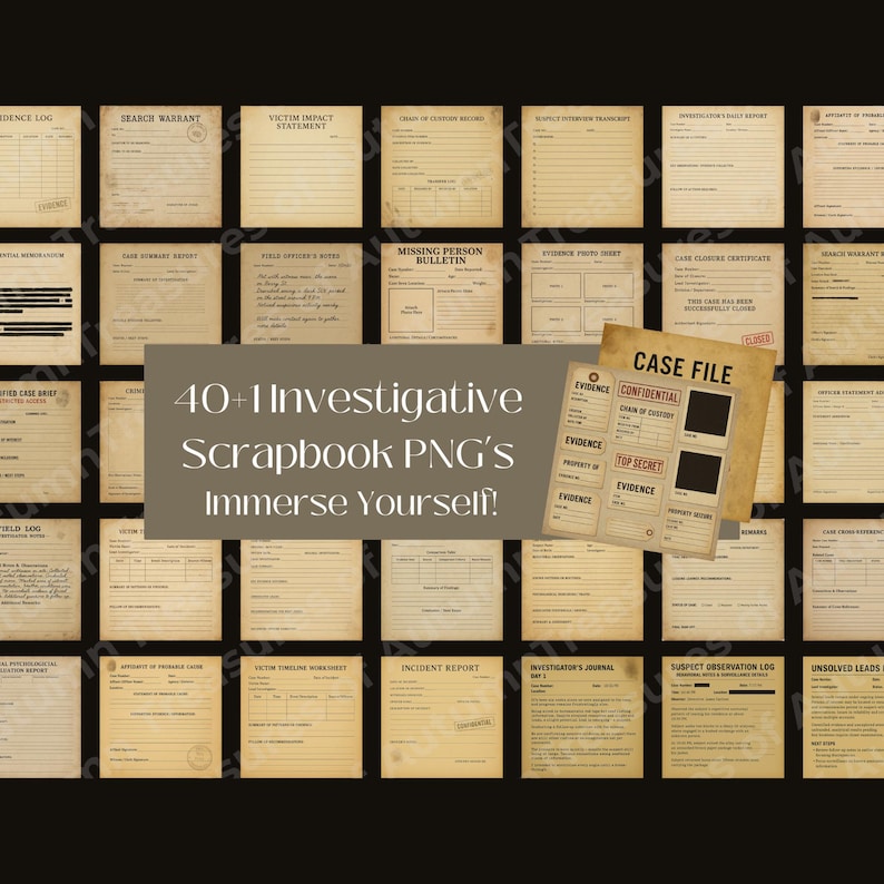 True Crime Forensic Detective Bundle – Homicide Files, Autopsy Pages ...