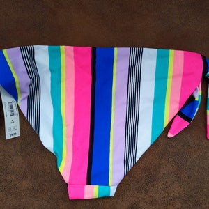 Cute Bright Striped Bikini Bottom Size 7 - 9 Nobo Have 2 Available NWT ...