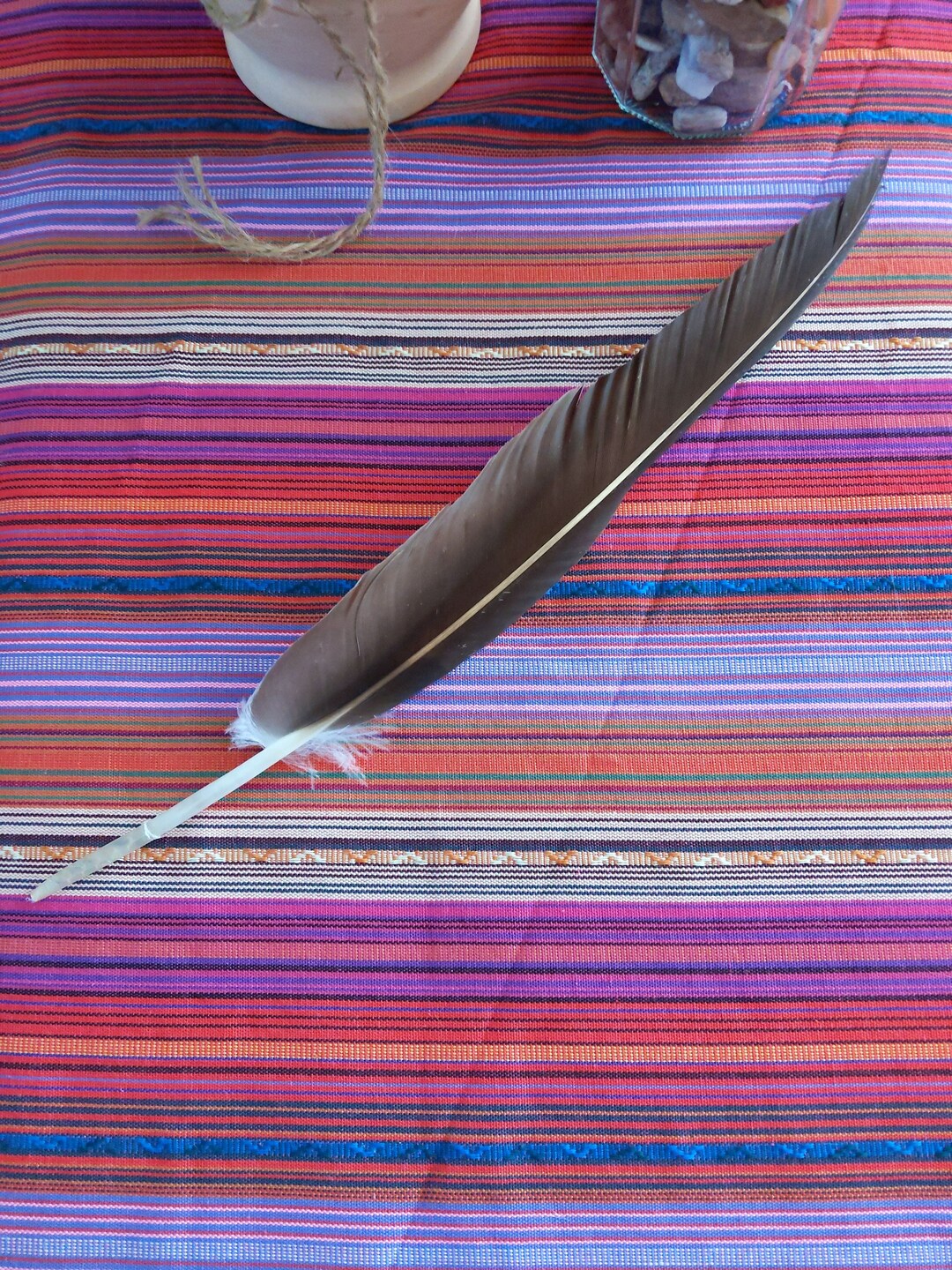 Large Vulture Feather Primary Natural Molt 16.45 Inches - Etsy